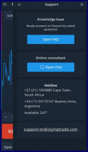OlympTrade - Contact & Support